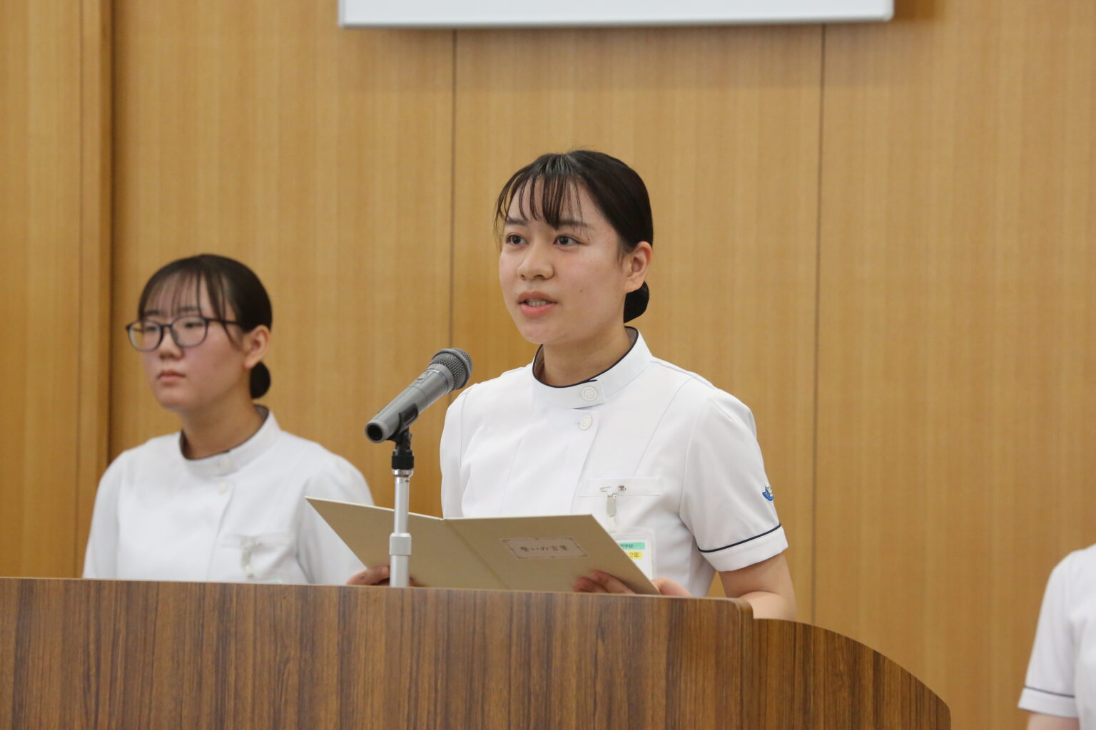 50回生 継灯式 （R6.6.20UP） | 鶴岡市立荘内看護専門学校